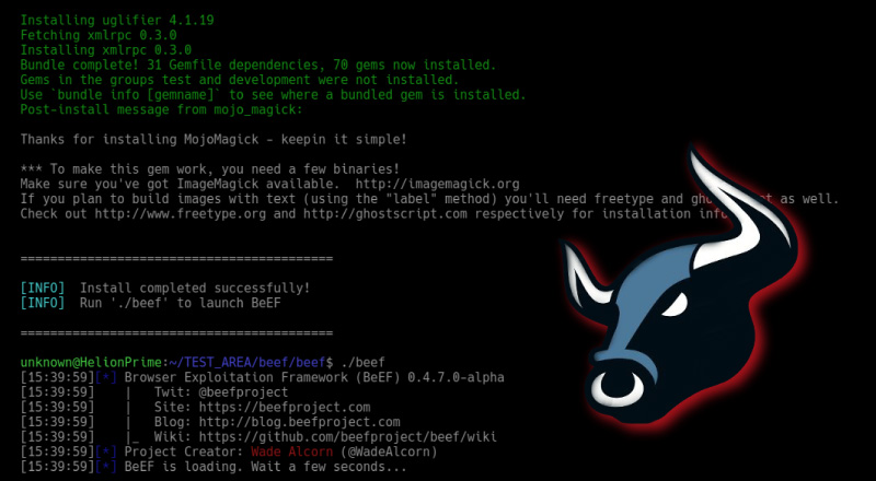 Offensive Tool: BeeF Framework | Black Hat Ethical Hacking